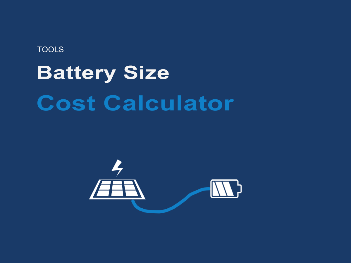 Solar Battery Size Calculator (Australia)